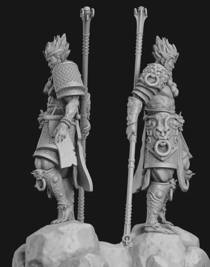 Black Myth Wukong 3D Model 3D model 3D printable | CGTrader