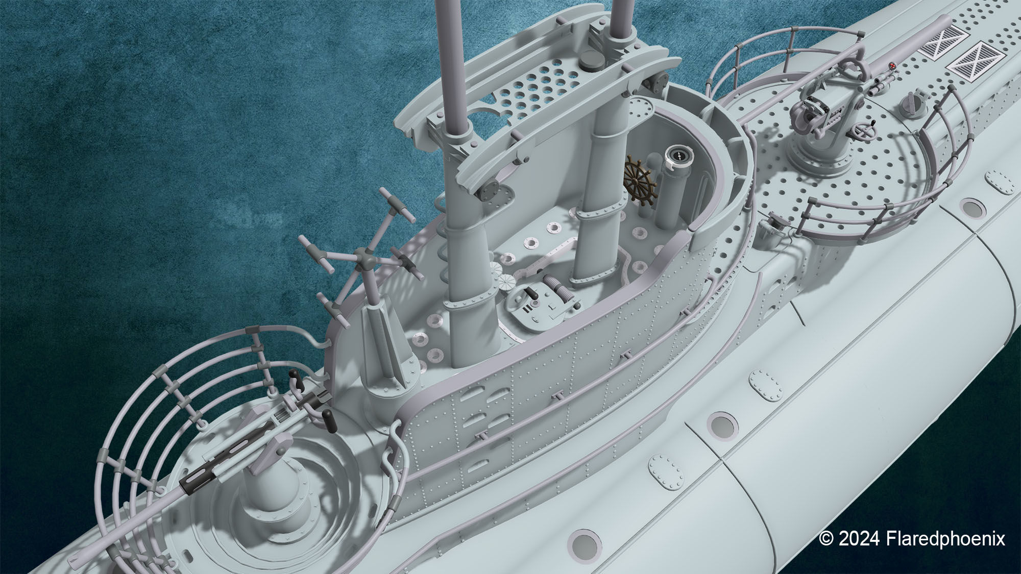 U-Boat British S Class Detailed 3D model 3D printable | CGTrader