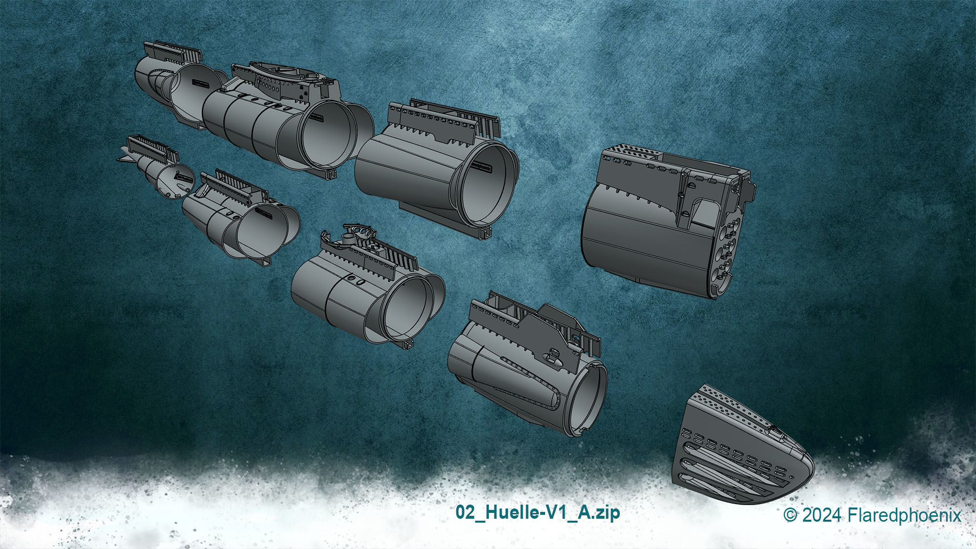 U-Boat British S Class Detailed 3D model 3D printable | CGTrader