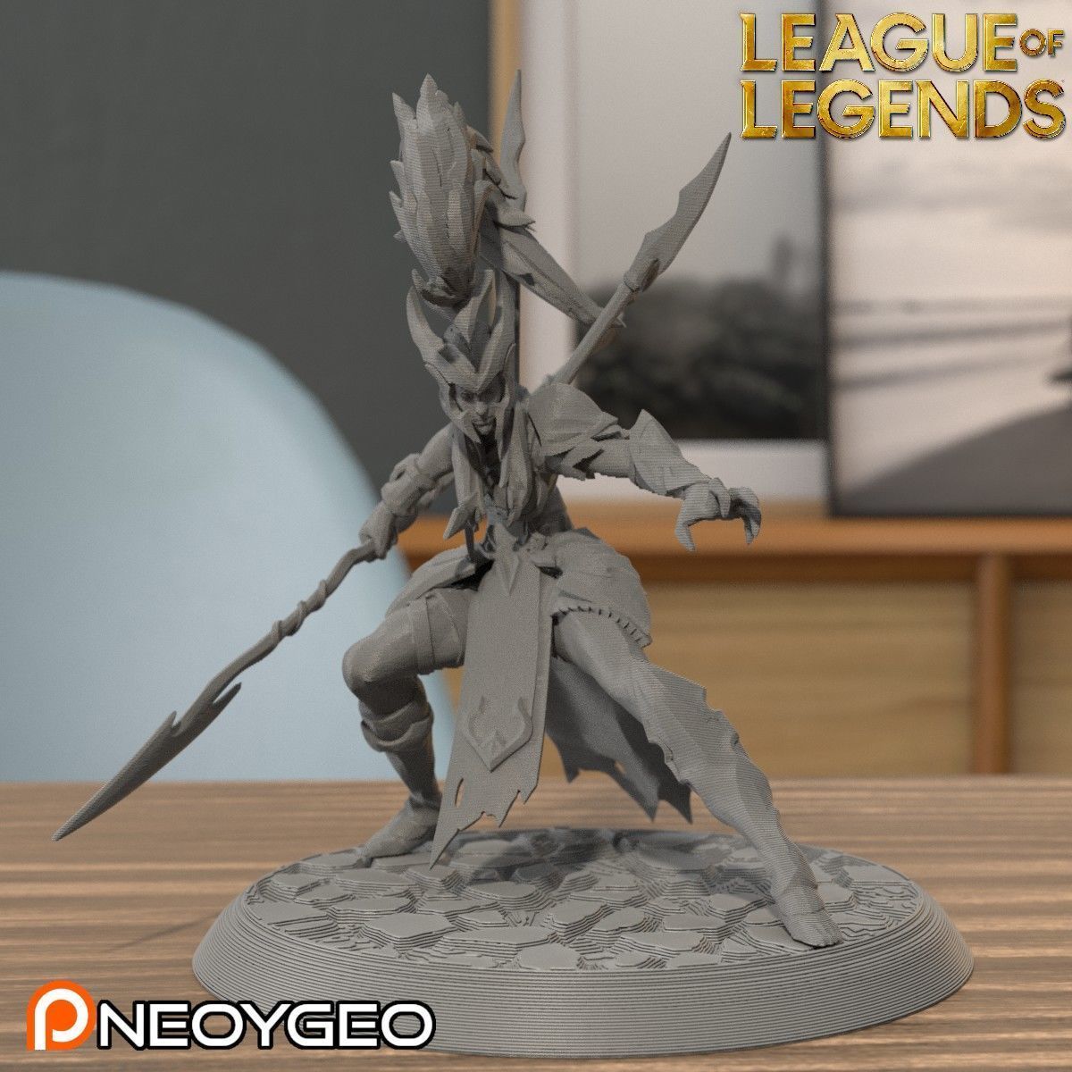 KALISTA - LEAGUE OF LEGENDS 3D model 3D printable | CGTrader