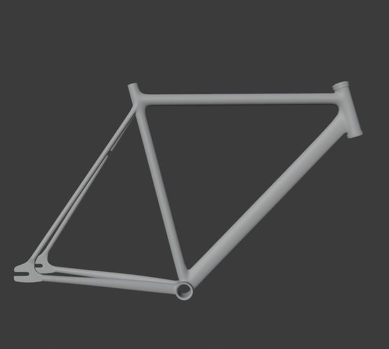 Bicycle Frame free VR / AR / low-poly 3D model animated rigged | CGTrader