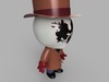 DC Comics Watchmen Mini Rorschach Walter Kovacs 3D model | CGTrader