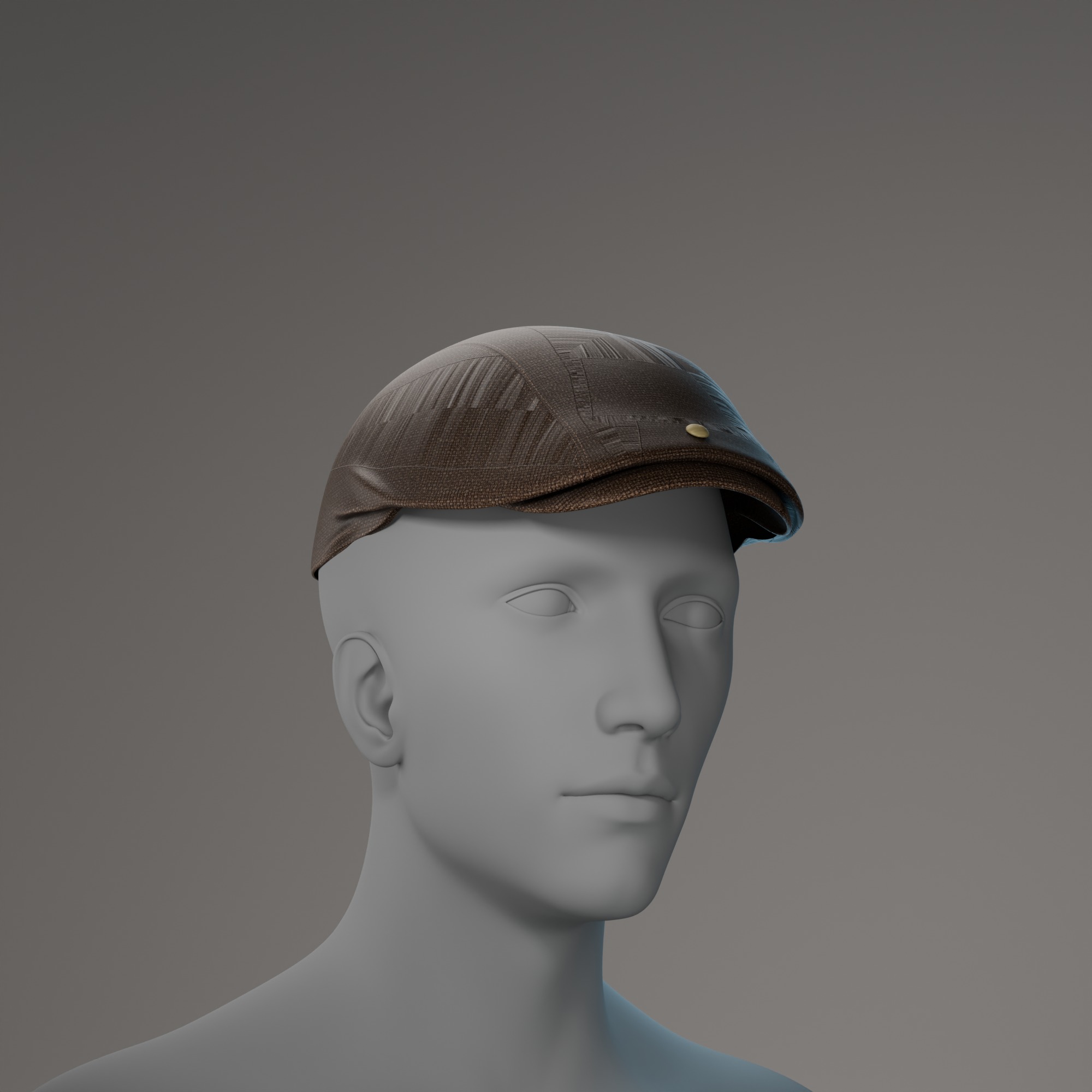 3D model Flat Cap 3D Model VR / AR / low-poly | CGTrader