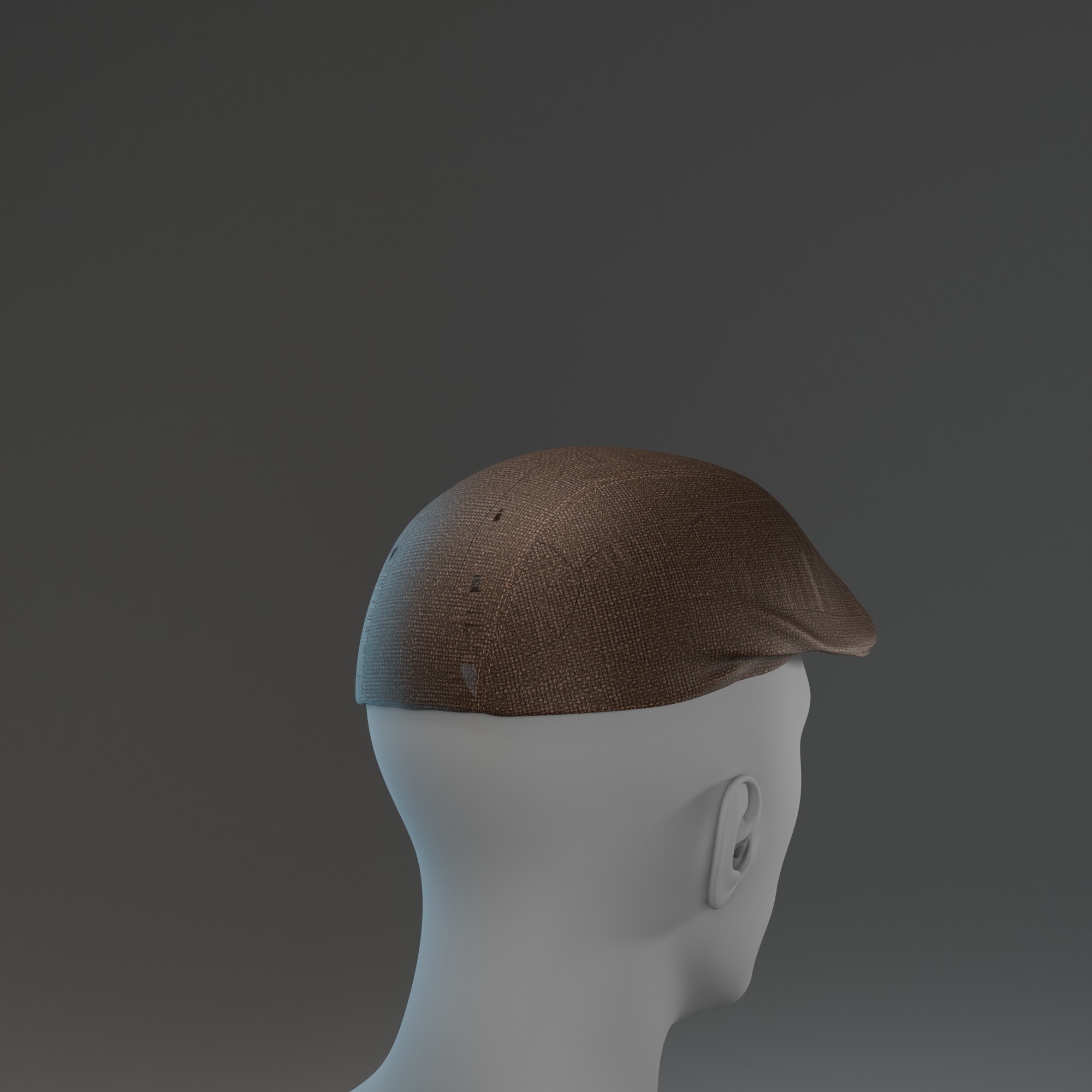 3D model Flat Cap 3D Model VR / AR / low-poly | CGTrader
