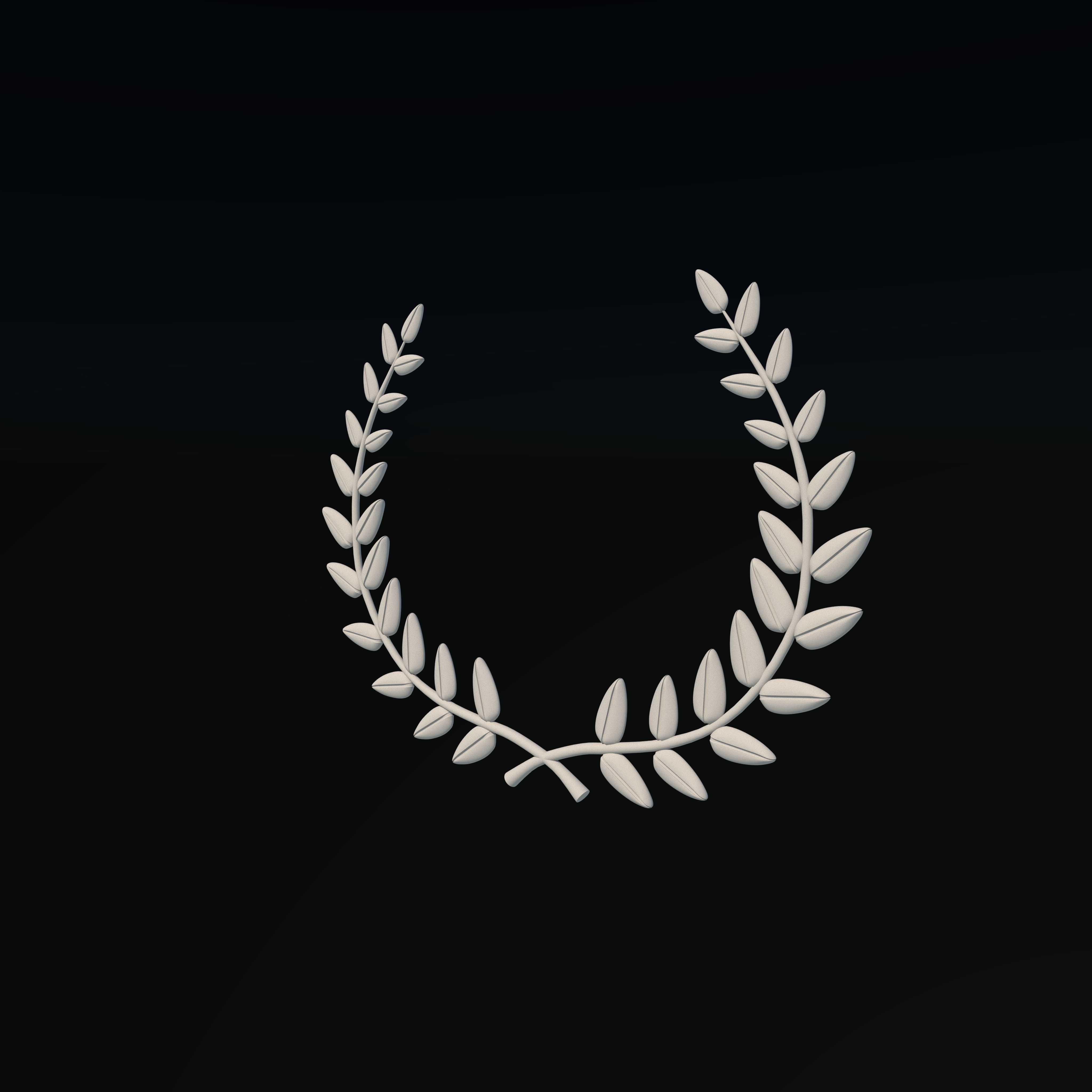 Laurel Wreath 3D model animated | CGTrader