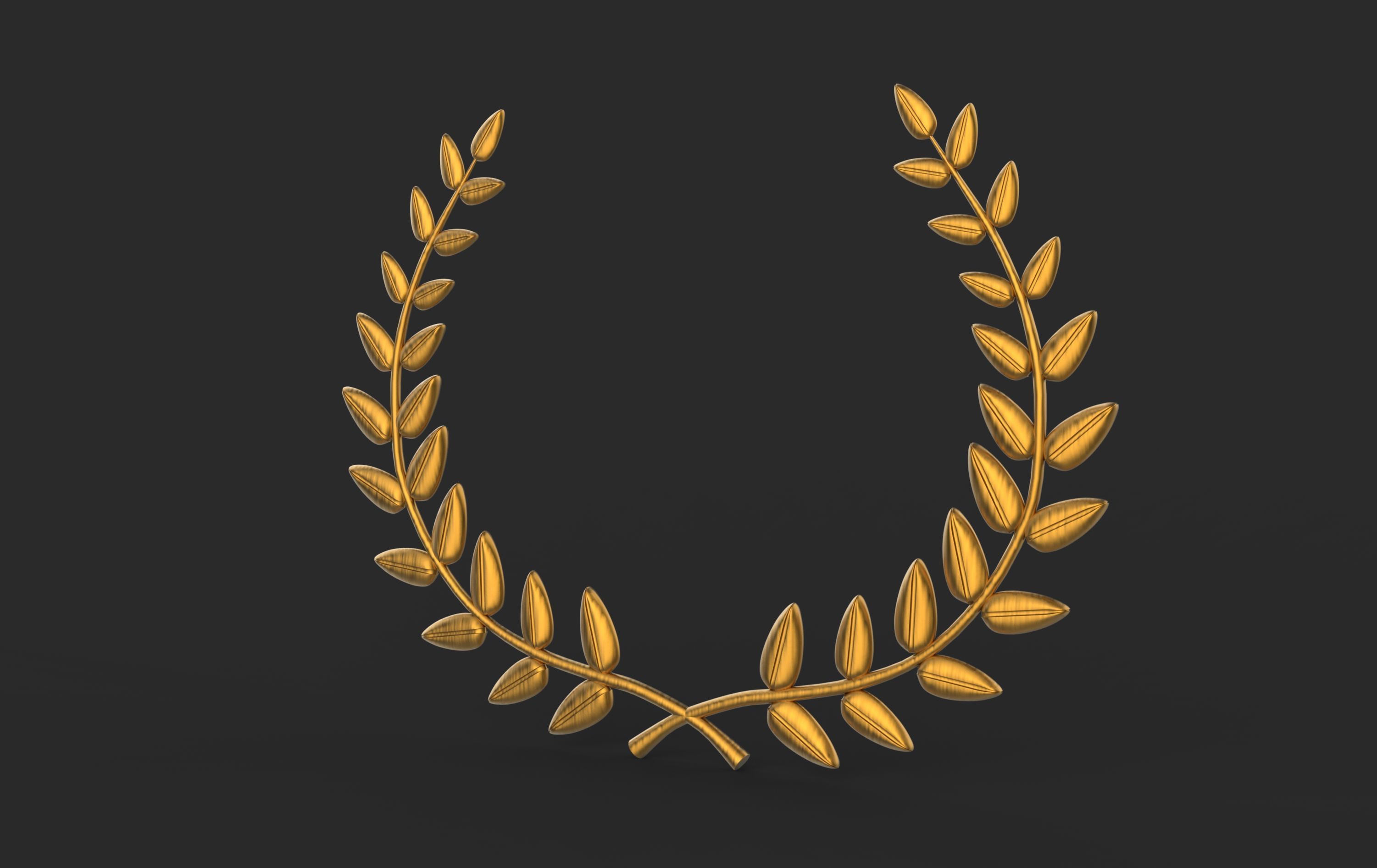 Laurel Wreath 3D model animated | CGTrader