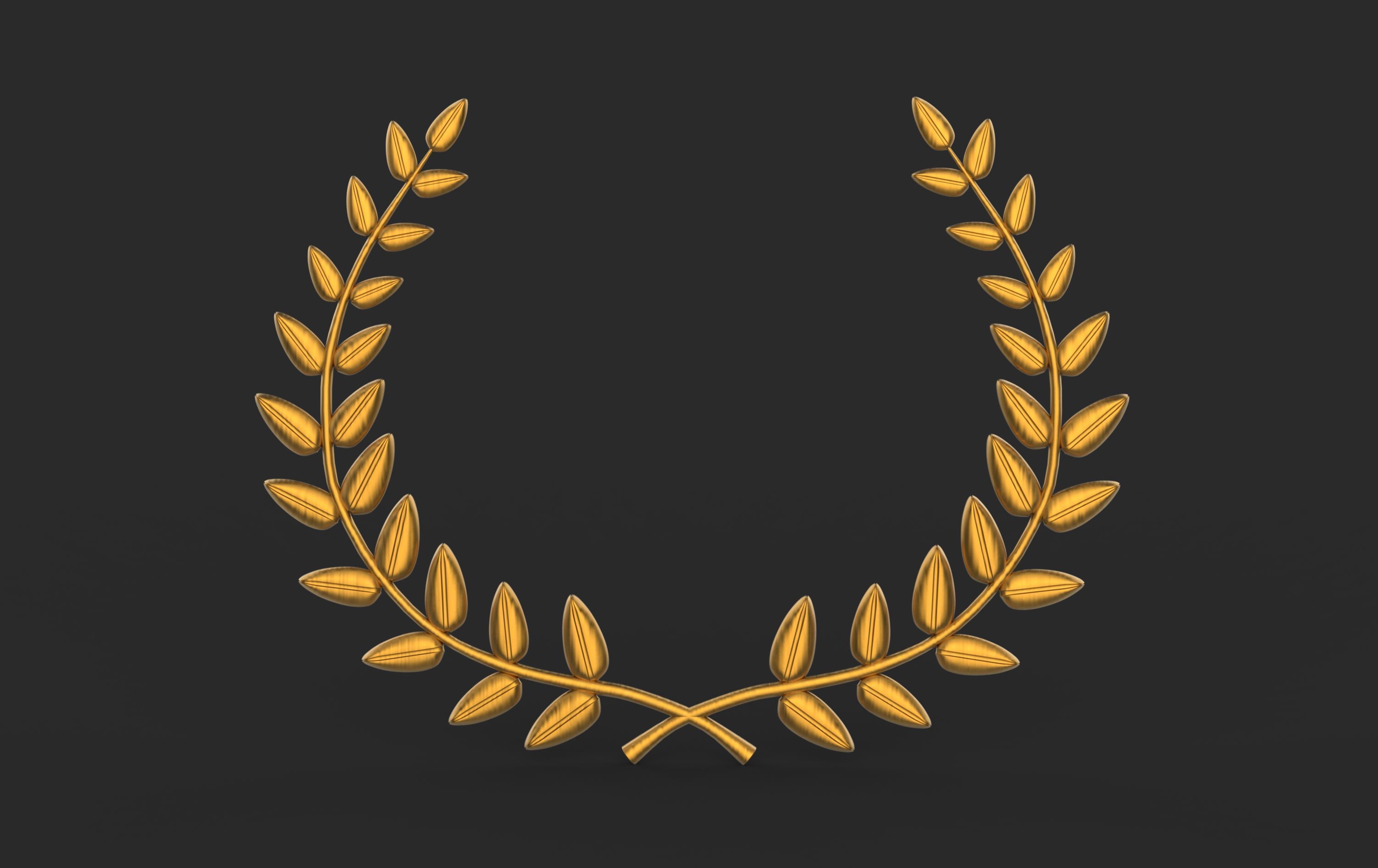 Laurel Wreath 3D model animated | CGTrader