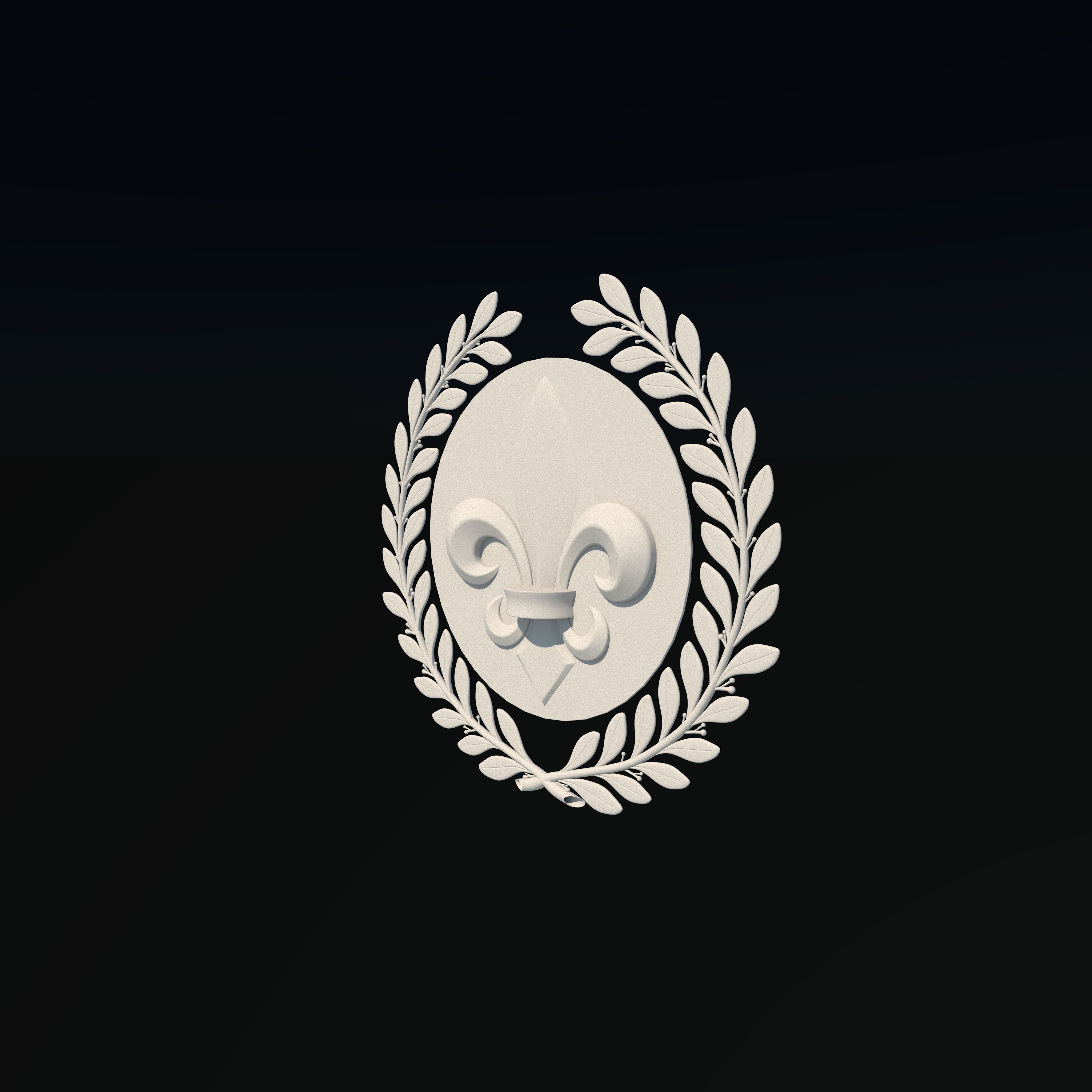 Laurel Wreath 3D model animated | CGTrader