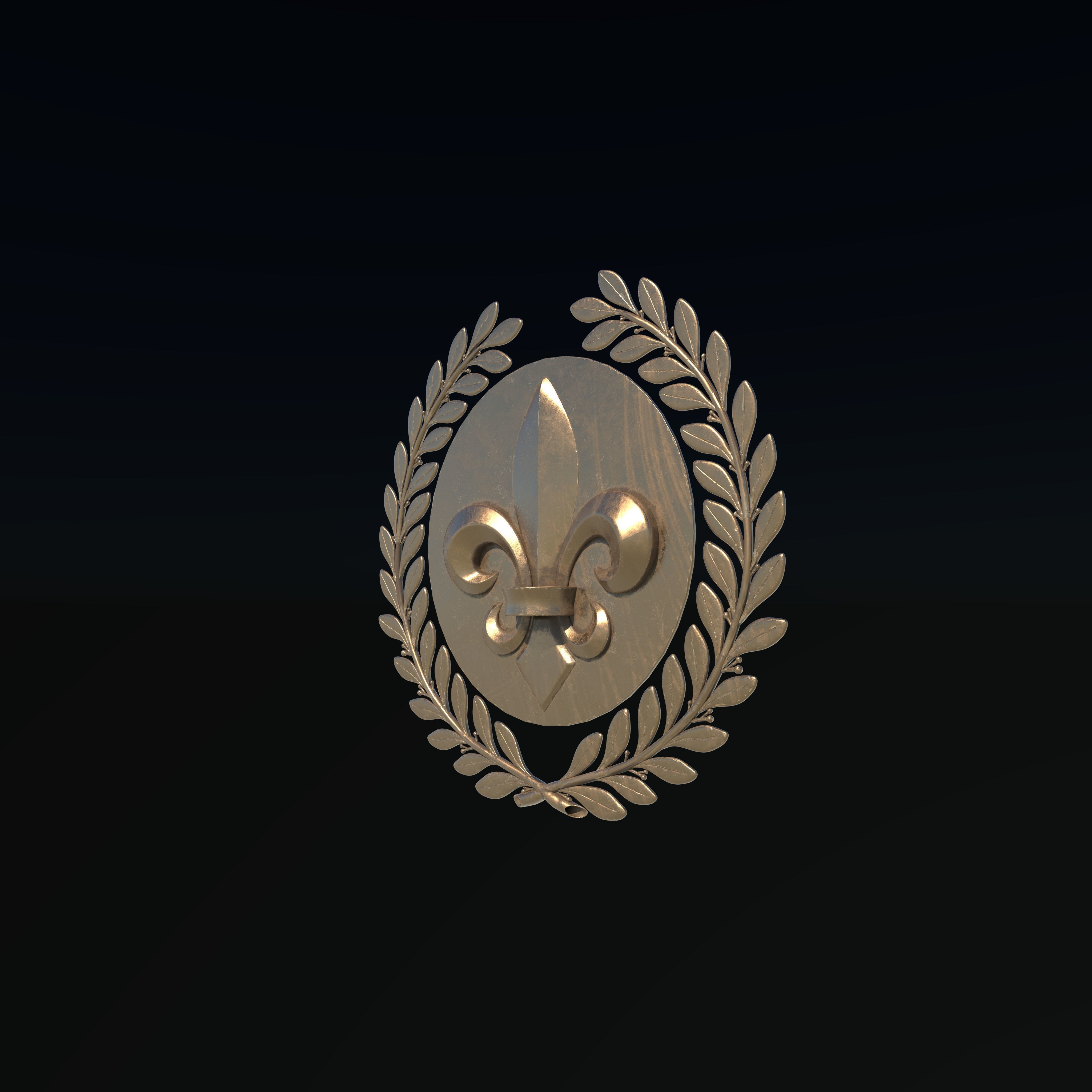 Laurel Wreath 3D model animated | CGTrader