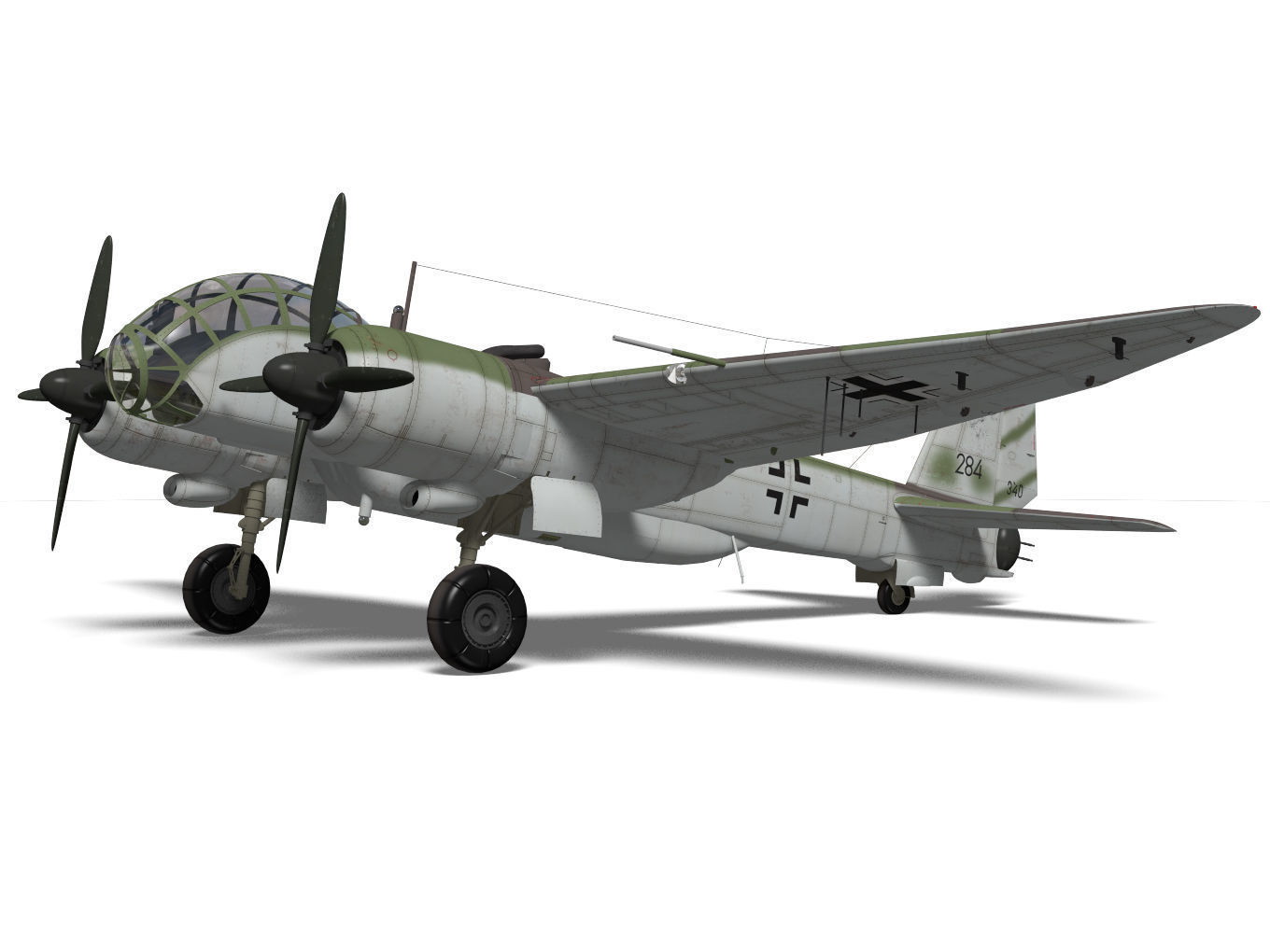 Junkers Ju 388 L-1 3D model | CGTrader