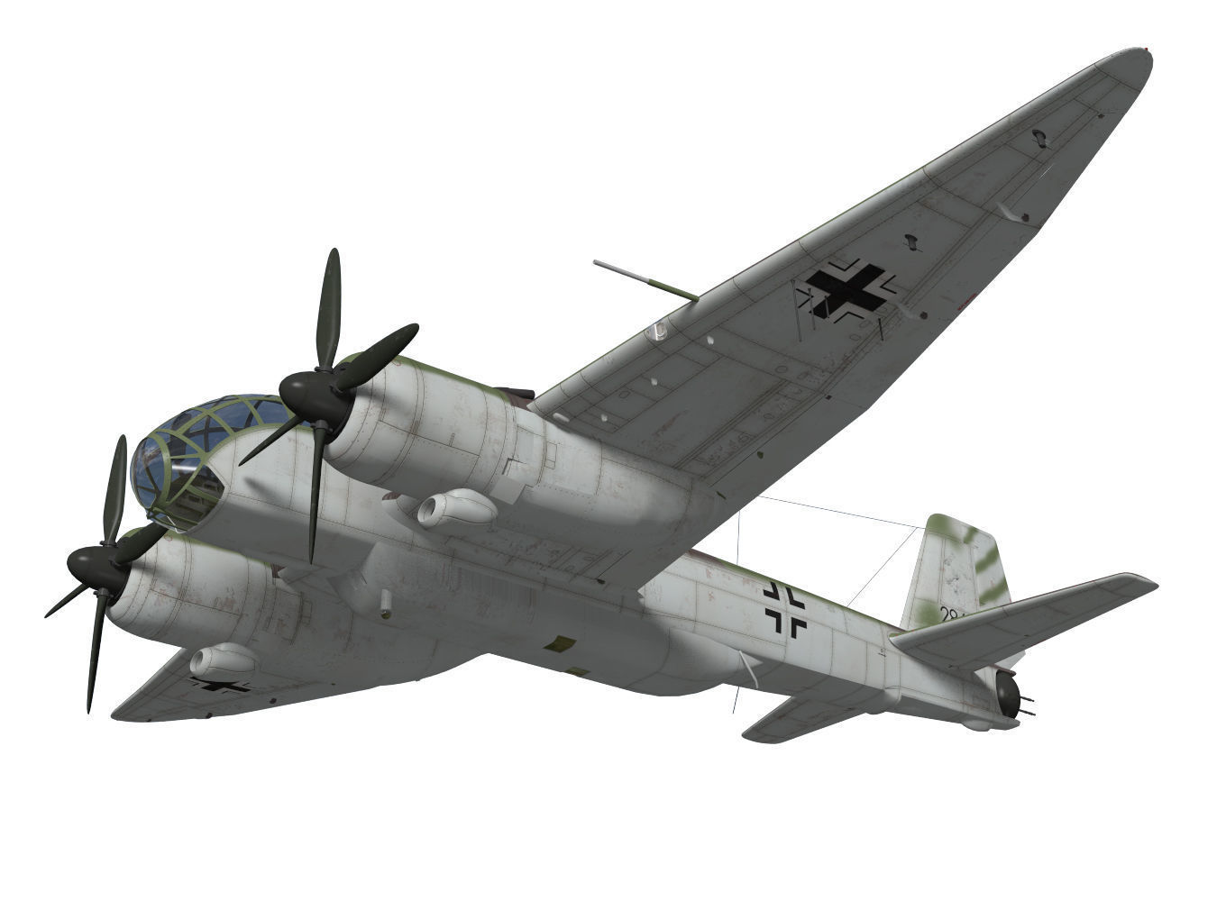 Junkers Ju 388 L-1 3D model | CGTrader