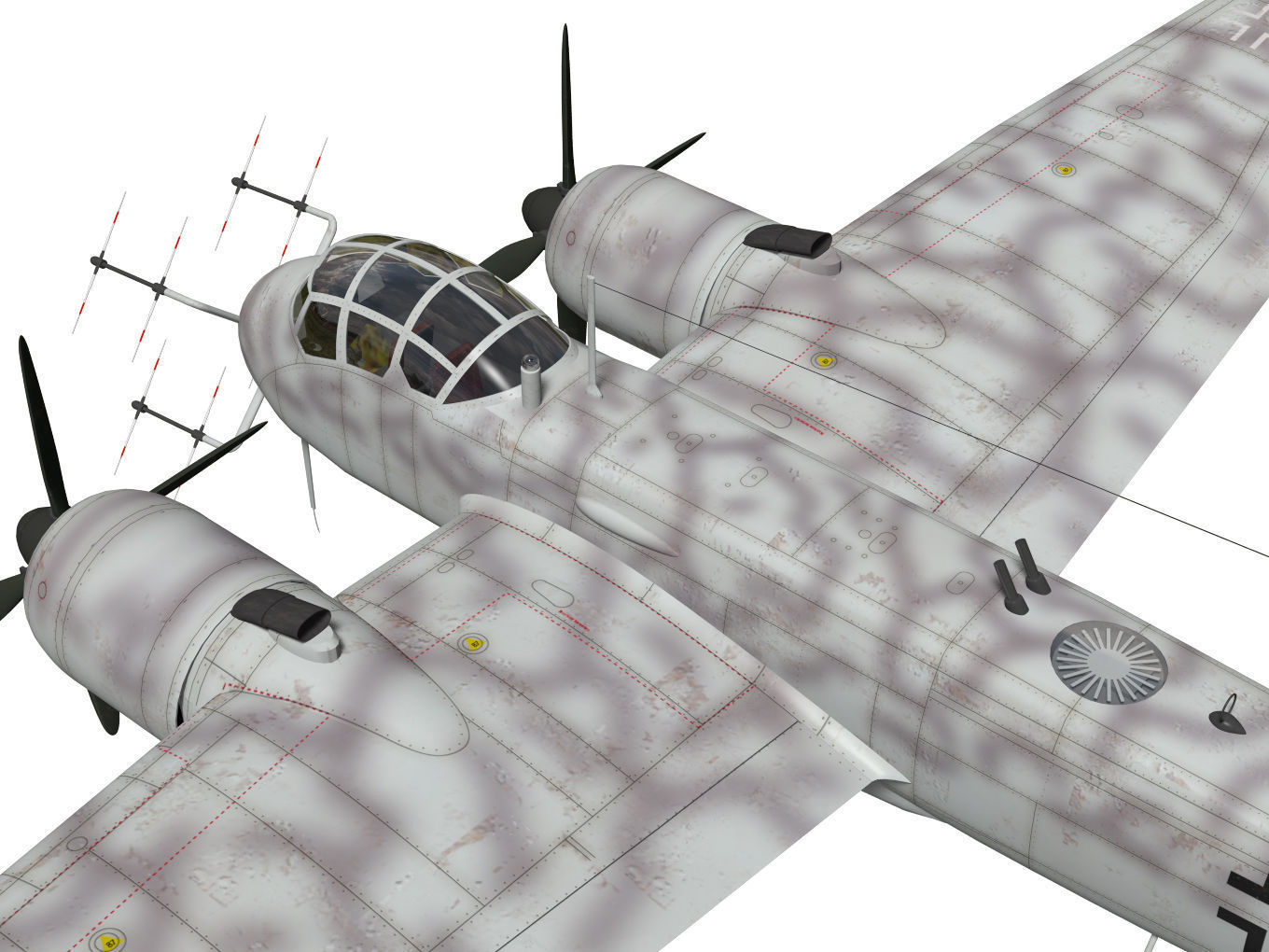 Junkers Ju 388 J-1 3D model | CGTrader
