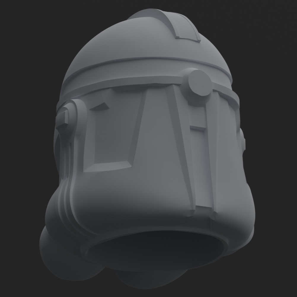 Phase 2 Clone Trooper Helmet - One12 - STL files free 3D model 3D printable | CGTrader