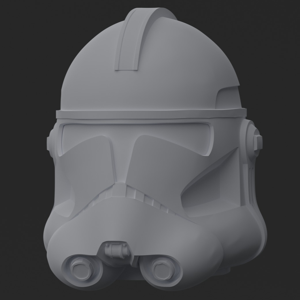 Phase 2 Clone Trooper Helmet - One12 - STL files free 3D model 3D printable | CGTrader