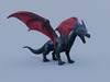 Dragon battle Red Dragon and Black Dragon free 3D model | CGTrader