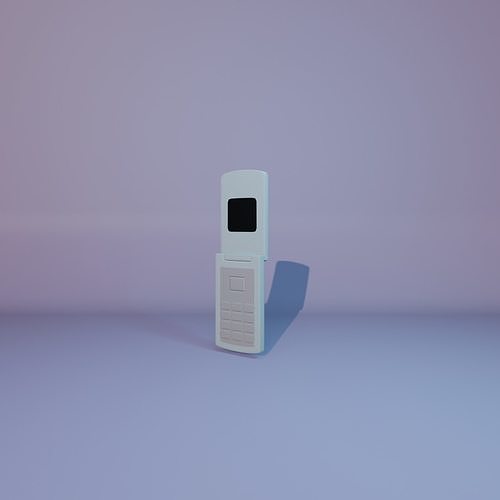 Flip phone old free VR / AR / low-poly 3D model | CGTrader