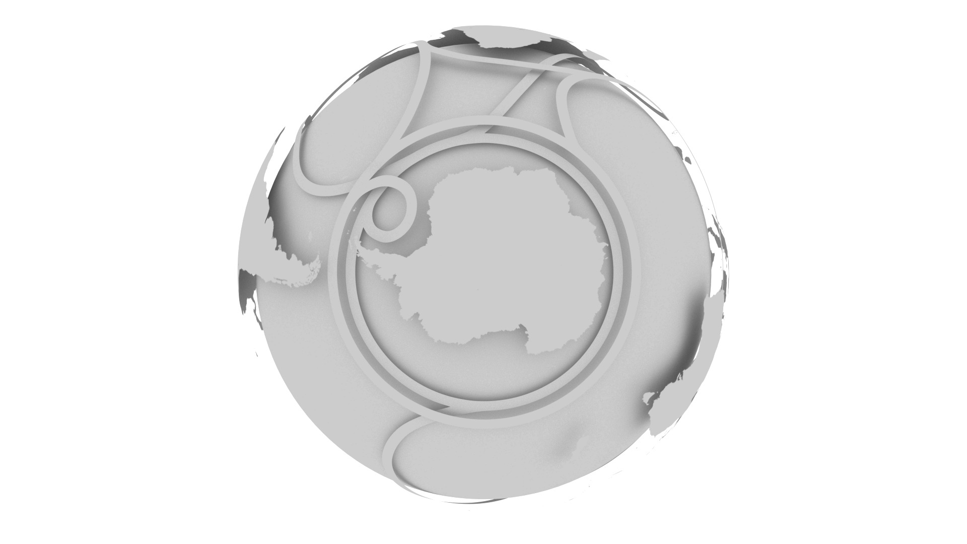 Thermohaline circulation - Static arrows 3D model | CGTrader