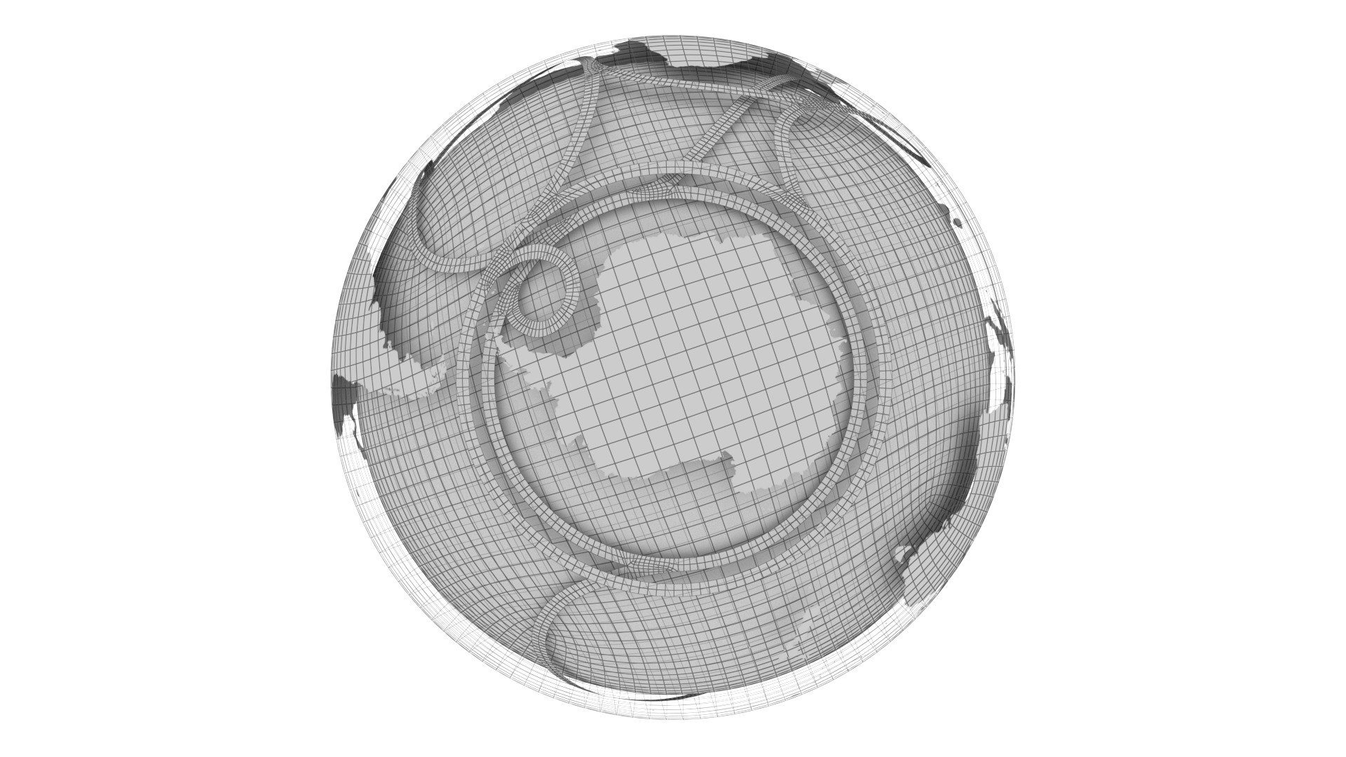 Thermohaline circulation - Static arrows 3D model | CGTrader
