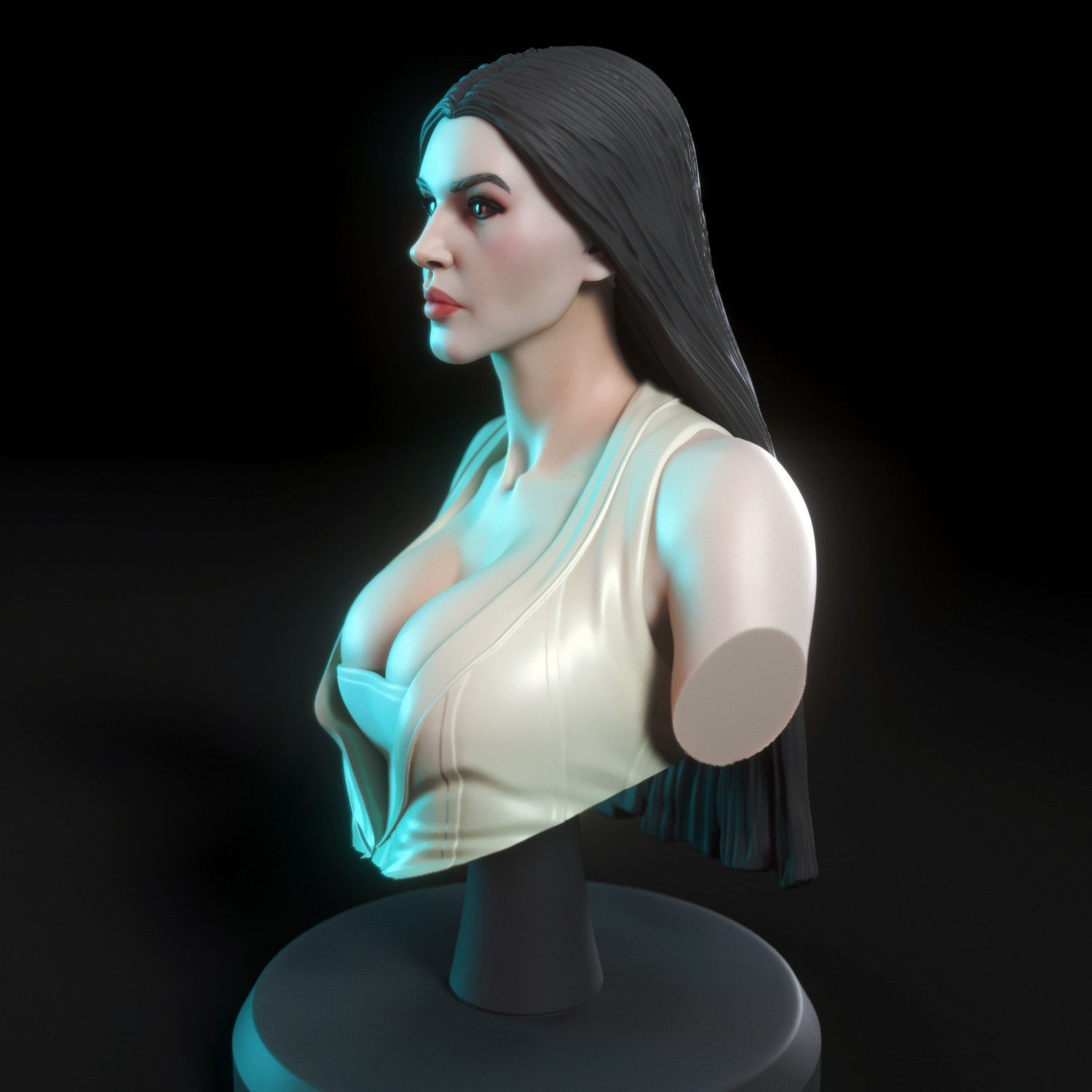 Persephone Bust free 3D model 3D printable | CGTrader