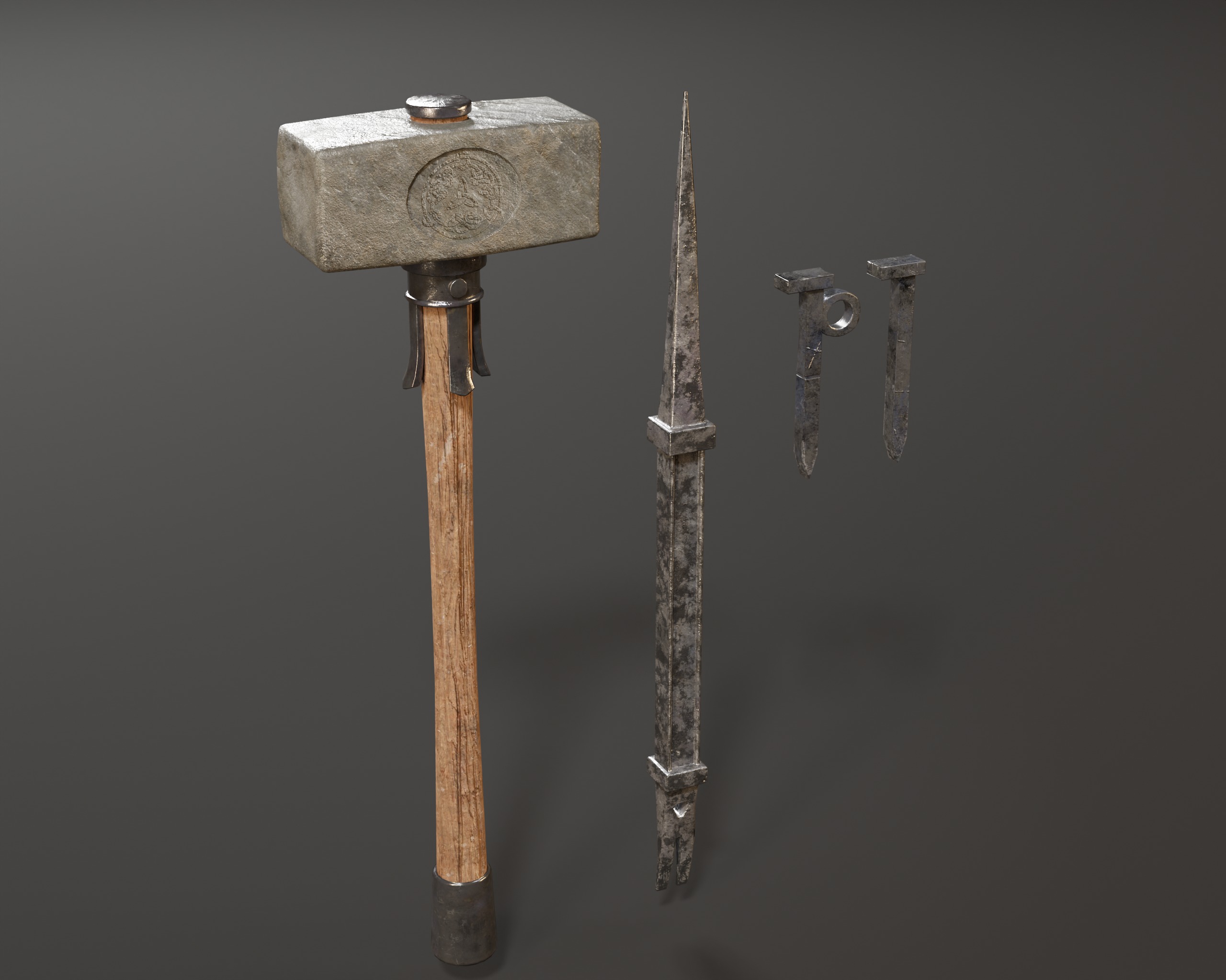 3D model Blacksmith Torture Tools VR / AR / low-poly | CGTrader