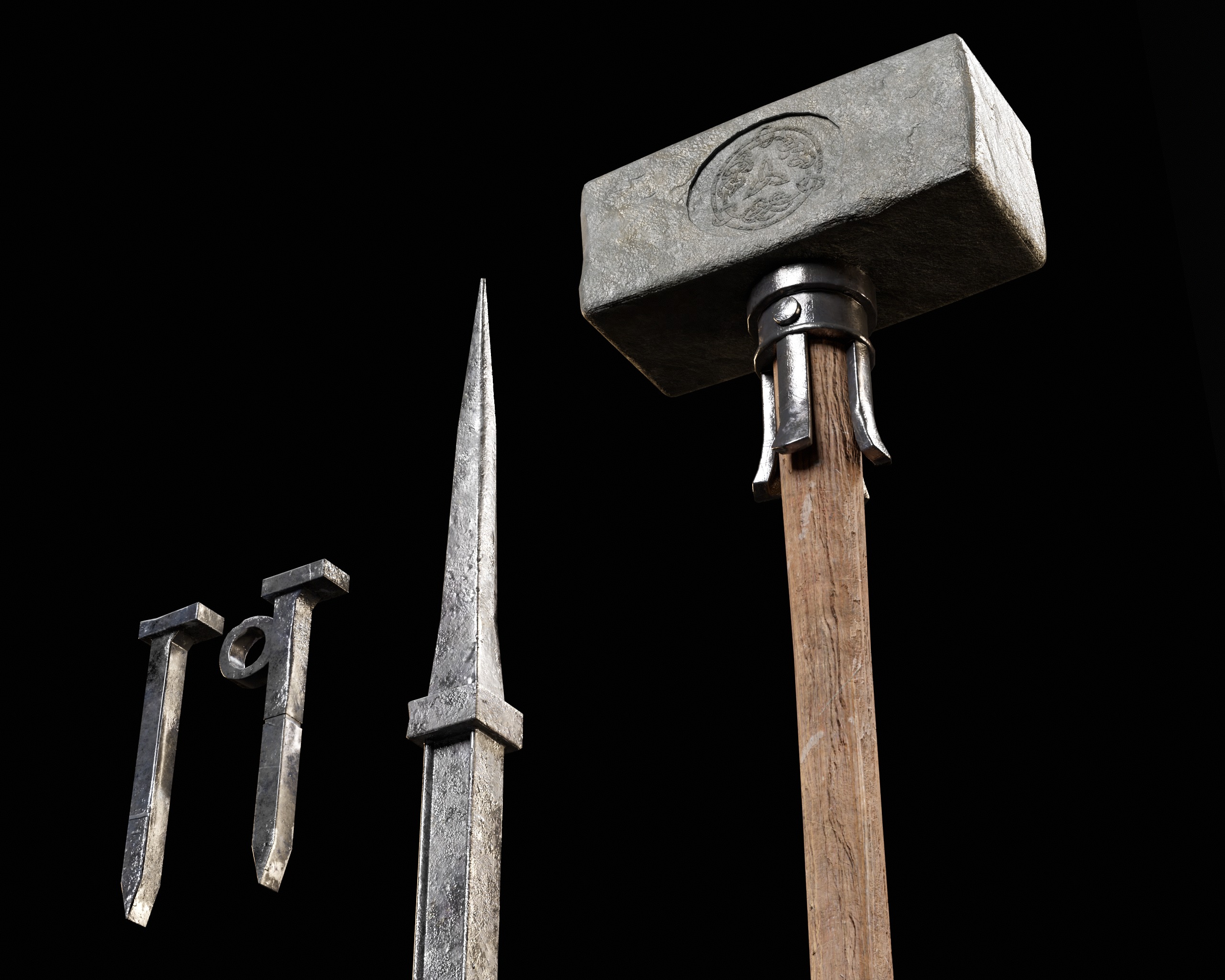 3D model Blacksmith Torture Tools VR / AR / low-poly | CGTrader