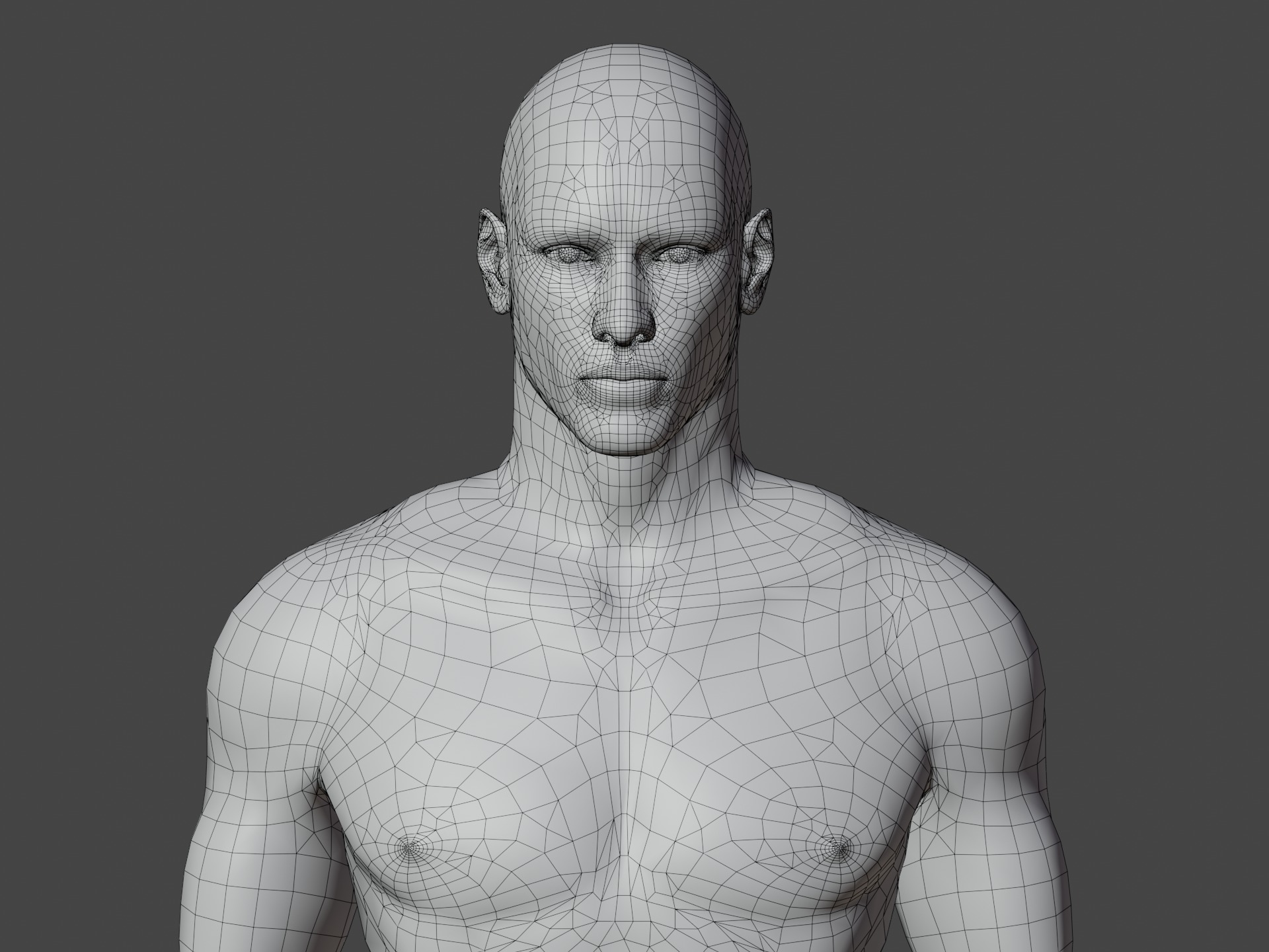 3D model Realistic Rigged Human Male Female Mannequin VR / AR / low ...