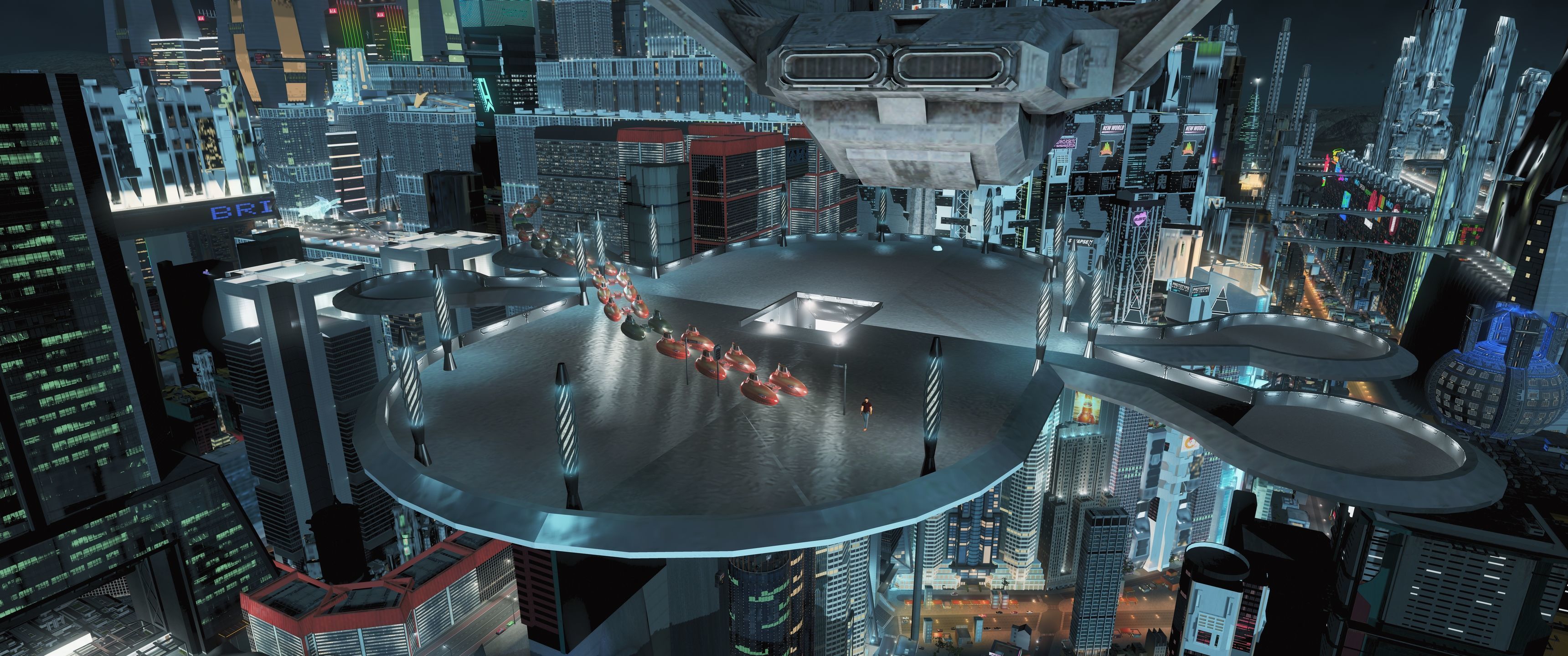 Coruscant Landing Platform from free 3D model | CGTrader