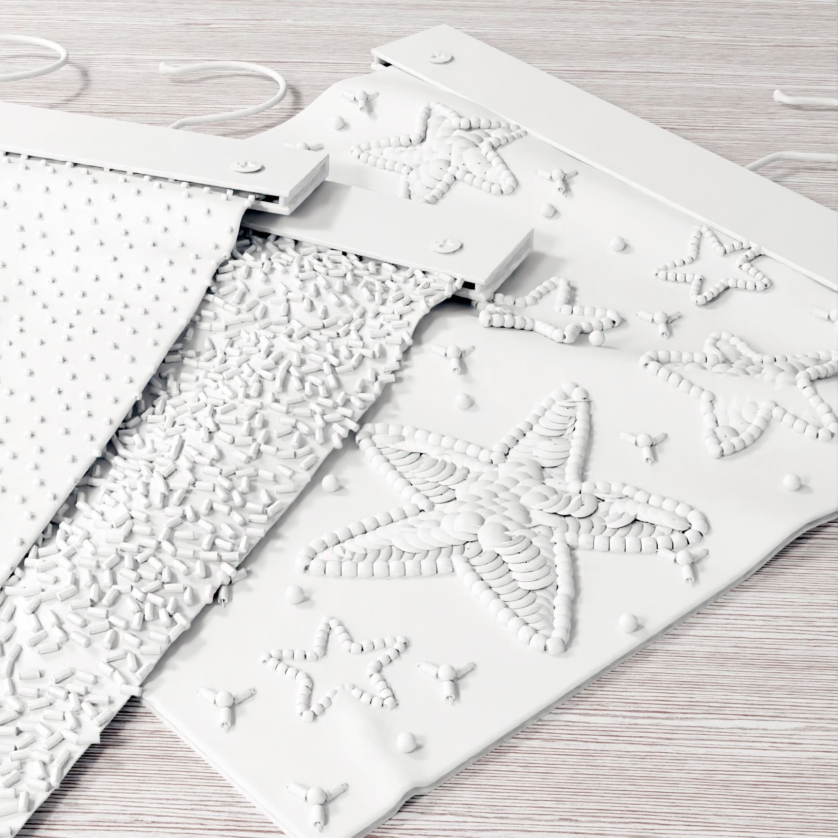 Fabric SWATCHES 3D model | CGTrader