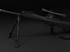 3D model Low Poly Chinese QBU-88 Sniper Rifle VR / AR / low-poly | CGTrader