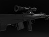 3D model Low Poly Chinese QBU-88 Sniper Rifle VR / AR / low-poly | CGTrader