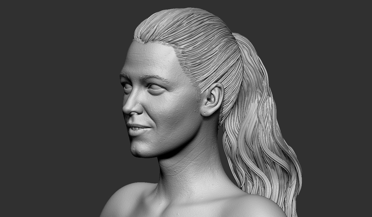 Ladypool Blake Lively - Deadpool and Wolverine - Head Sculpt 3D model ...