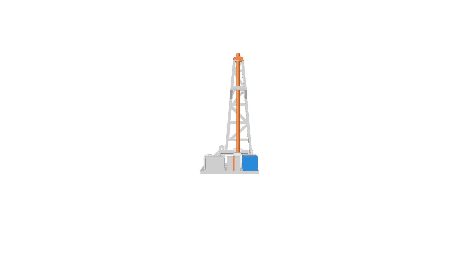 Oil Field - Oil rig-Printable model 3D model 3D printable | CGTrader