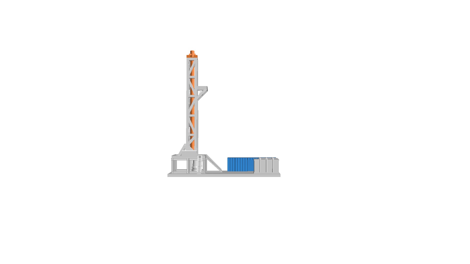 Oil Field - Oil rig-Printable model 3D model 3D printable | CGTrader