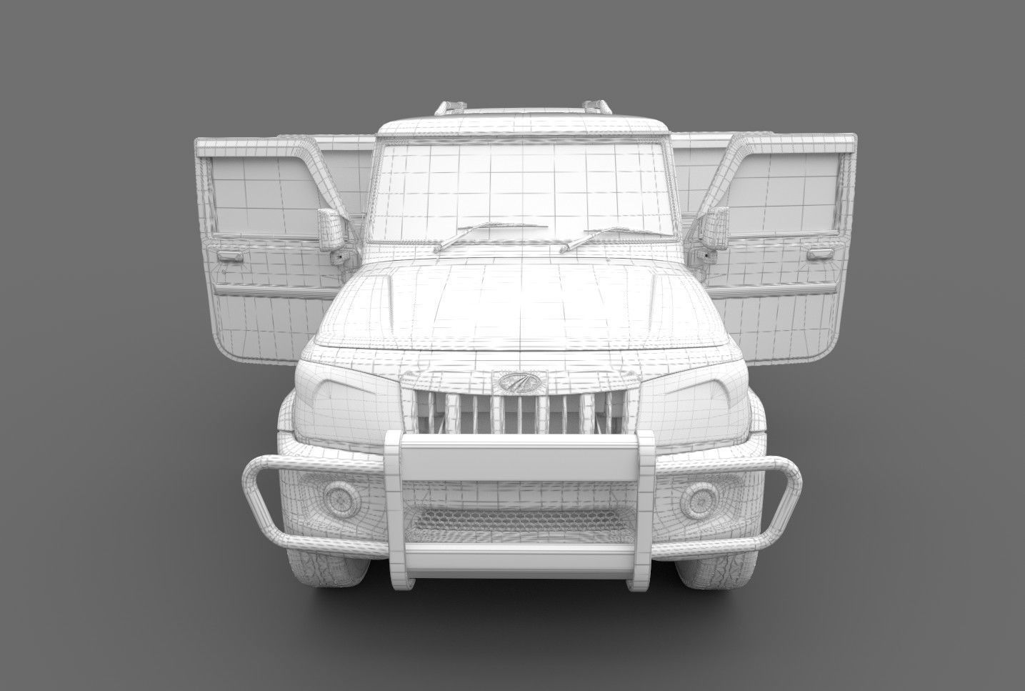 Modified Mahindra Bolero Car 3D model | CGTrader