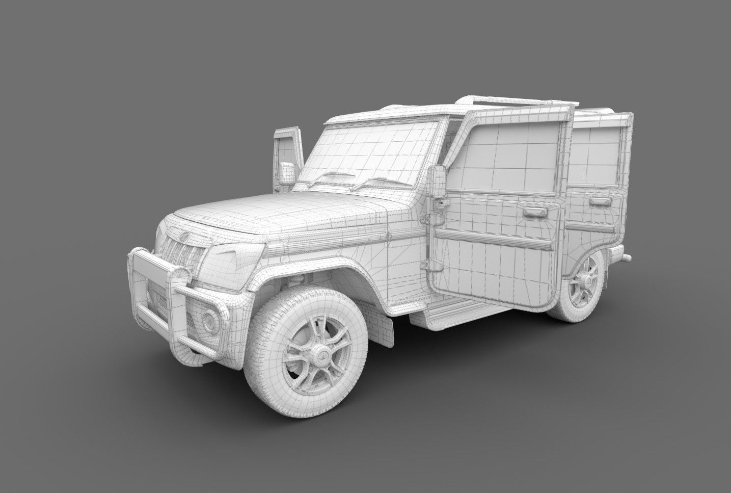 Modified Mahindra Bolero Car 3D model | CGTrader
