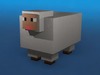 minecraft sheep 3D model 3D printable | CGTrader