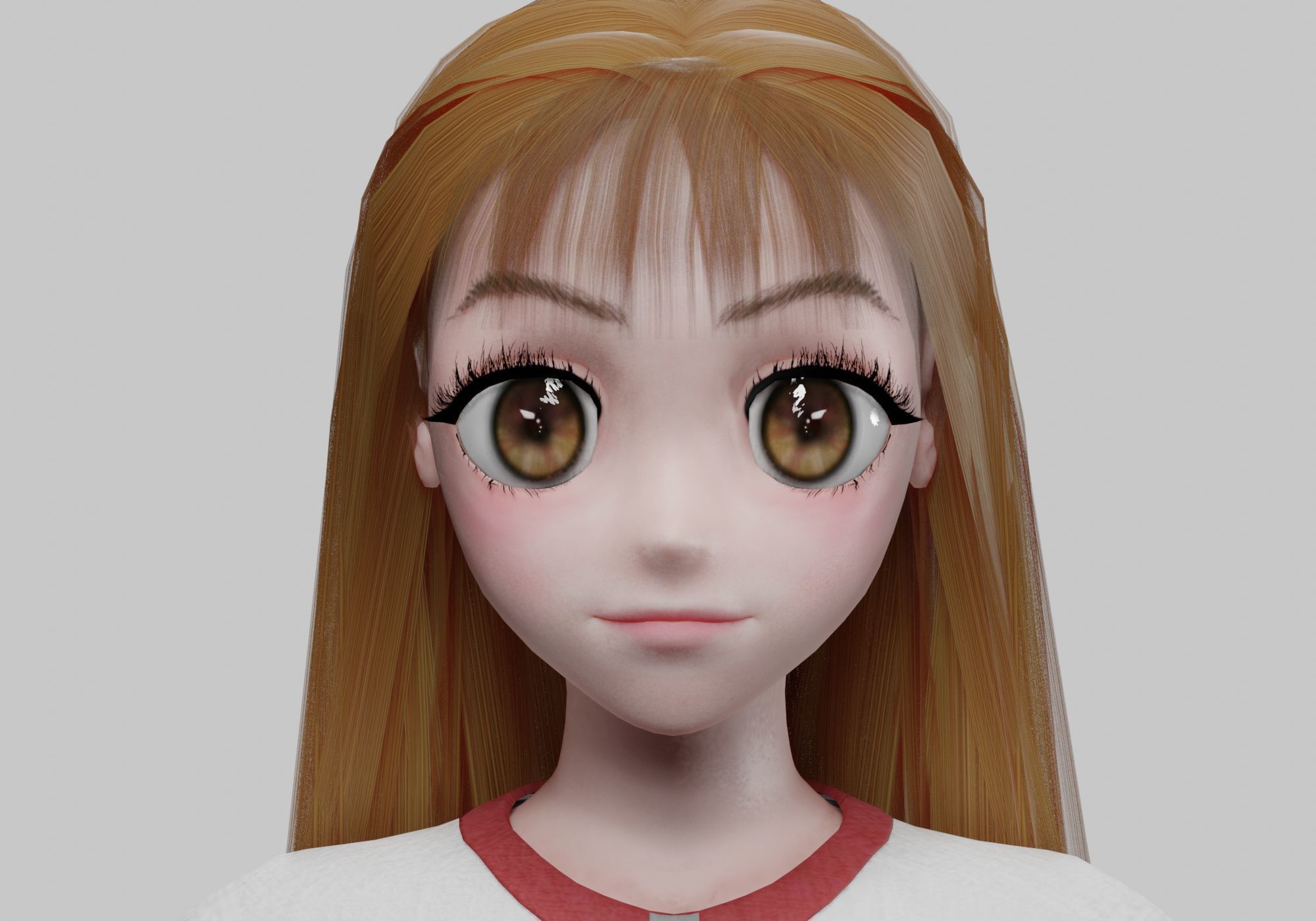 3D model cute teen girl V37425 VR / AR / low-poly | CGTrader