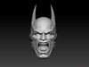 Angry Batman Headsculpt for Action Figures 3D model 3D printable | CGTrader