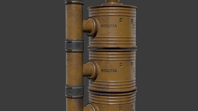 Subway soviet filter 3D model | CGTrader