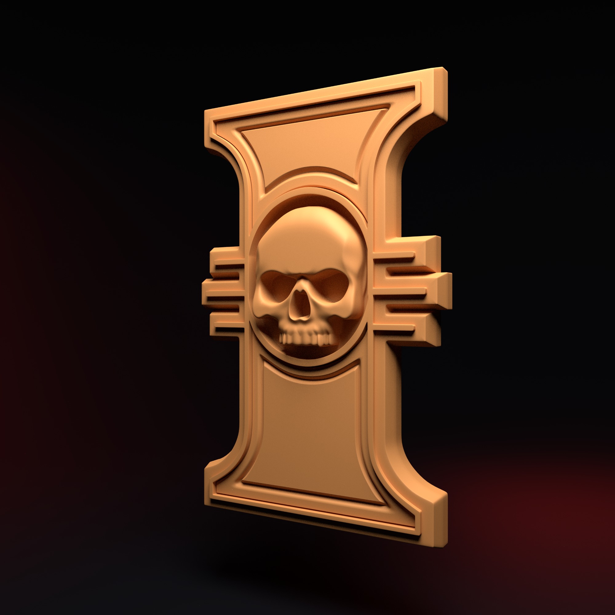 inquisition emblem free 3D model 3D printable | CGTrader