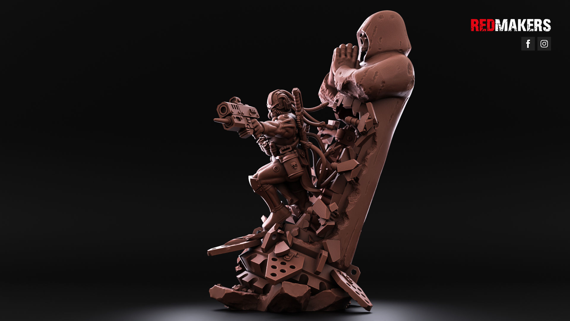 Terror Assassin 3D model 3D printable | CGTrader