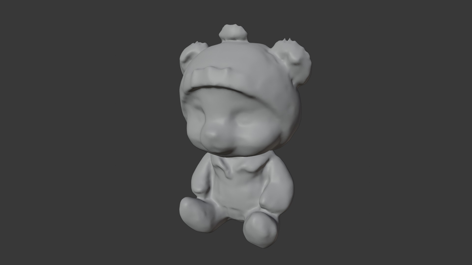 3D model Cute Bear VR / AR / low-poly | CGTrader