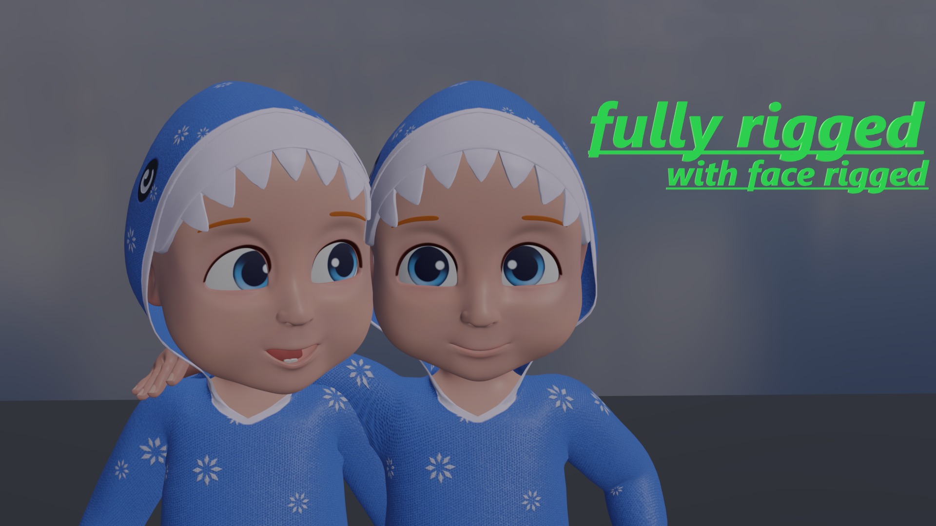 3D model Cocomelon jj boy stylish character VR / AR / low-poly | CGTrader