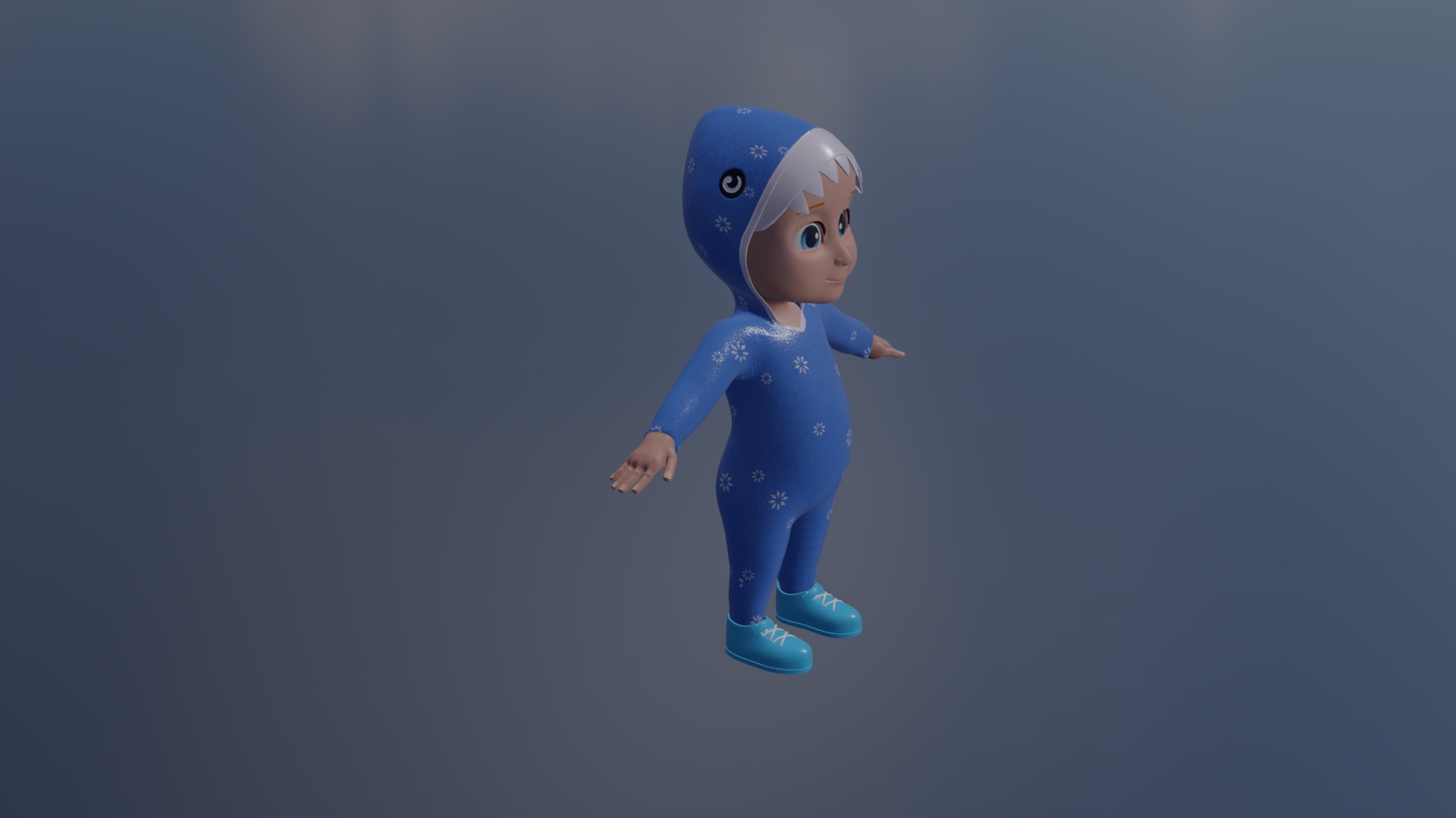 3D model Cocomelon jj boy stylish character VR / AR / low-poly | CGTrader