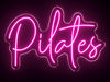 Pilates Neon Sign 3D model | CGTrader