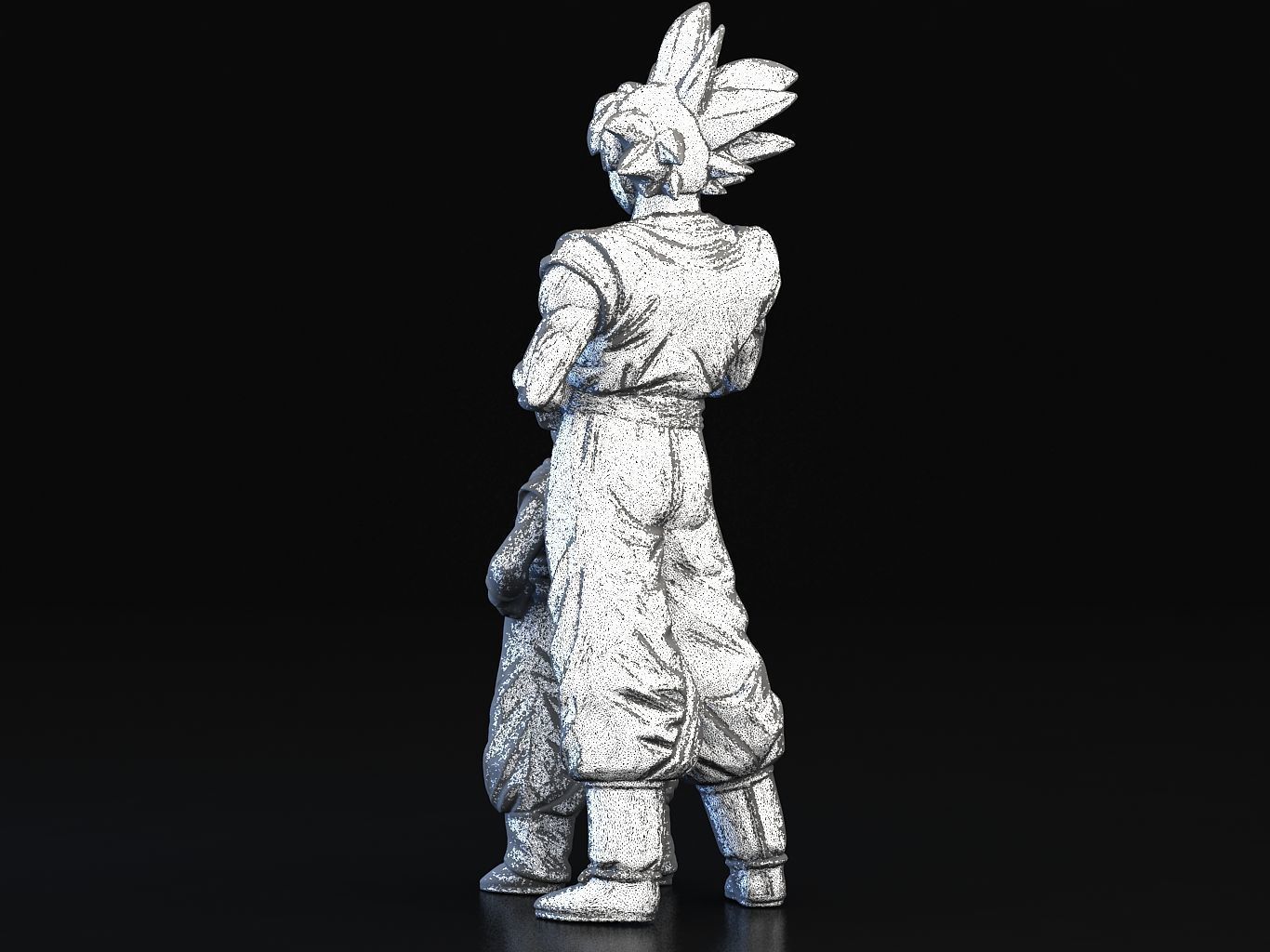 GOKU GOHAN 3D model | CGTrader