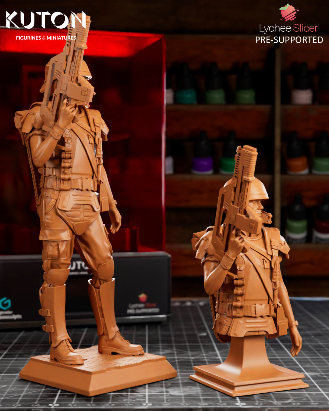 Corporal Hicks 3D model 3D printable | CGTrader