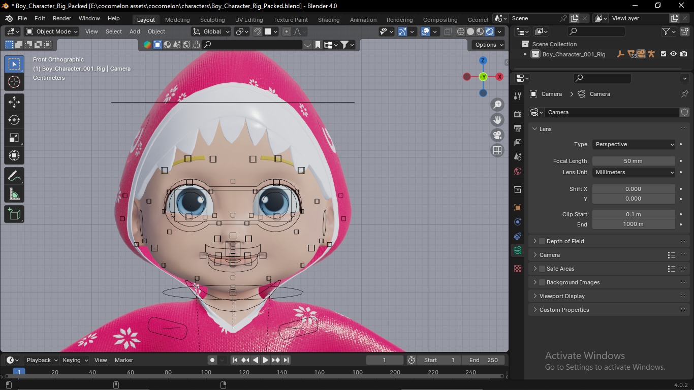 3D model cartoon cute boy rigged 3d model cocomelon VR / AR / low-poly ...
