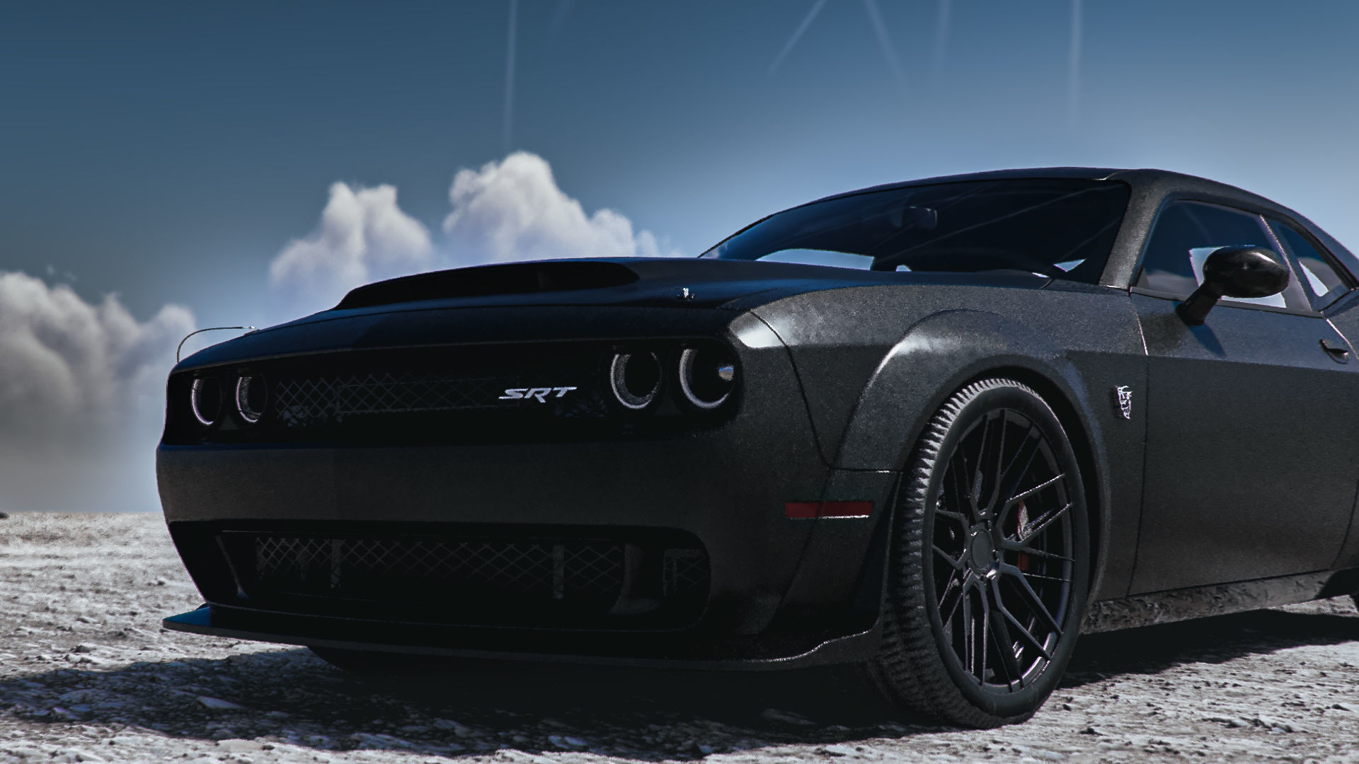 3D model Desert Automotive Scene Cinema 4D and FBX File Textured 3D ...