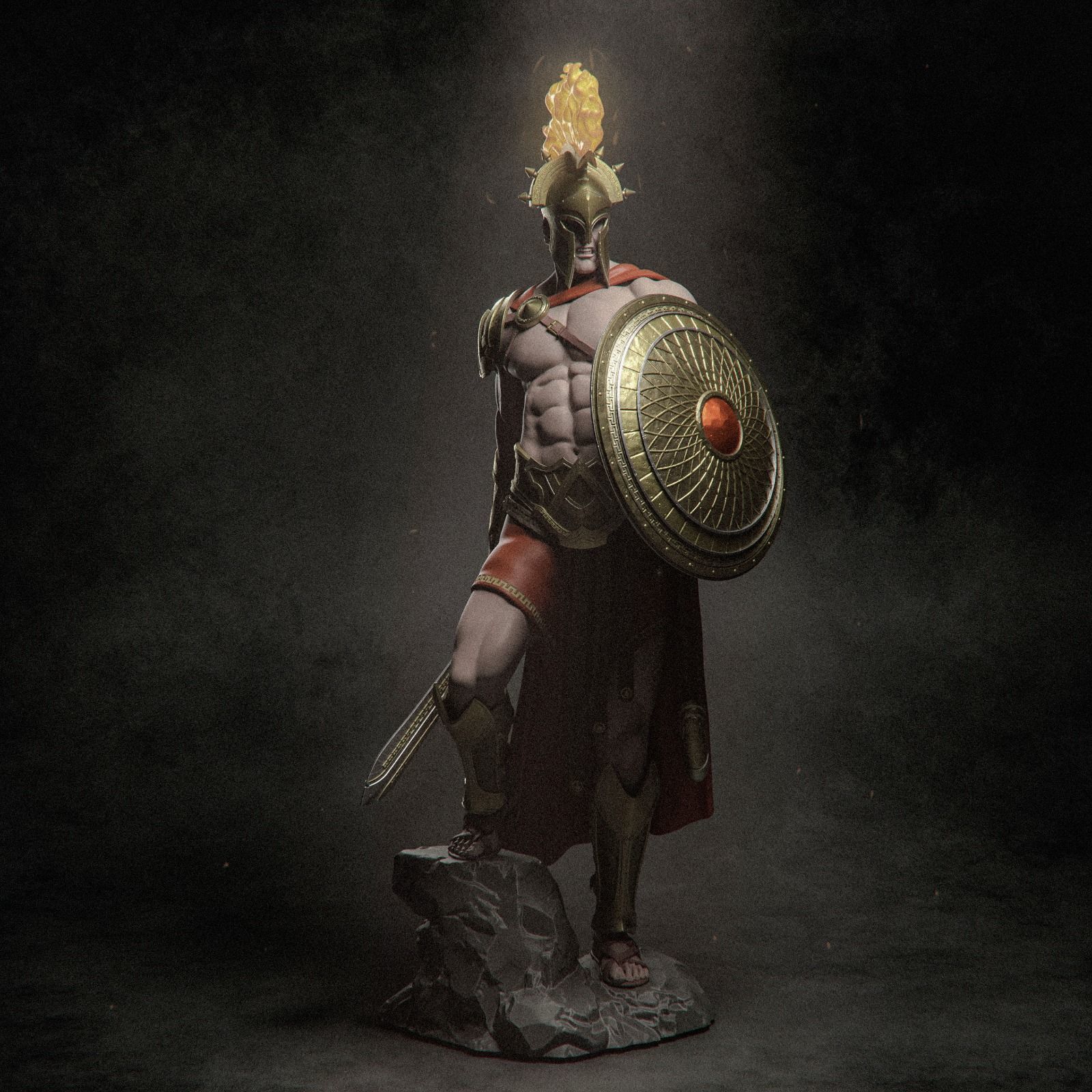 Ares 3D Print 3D model 3D printable | CGTrader